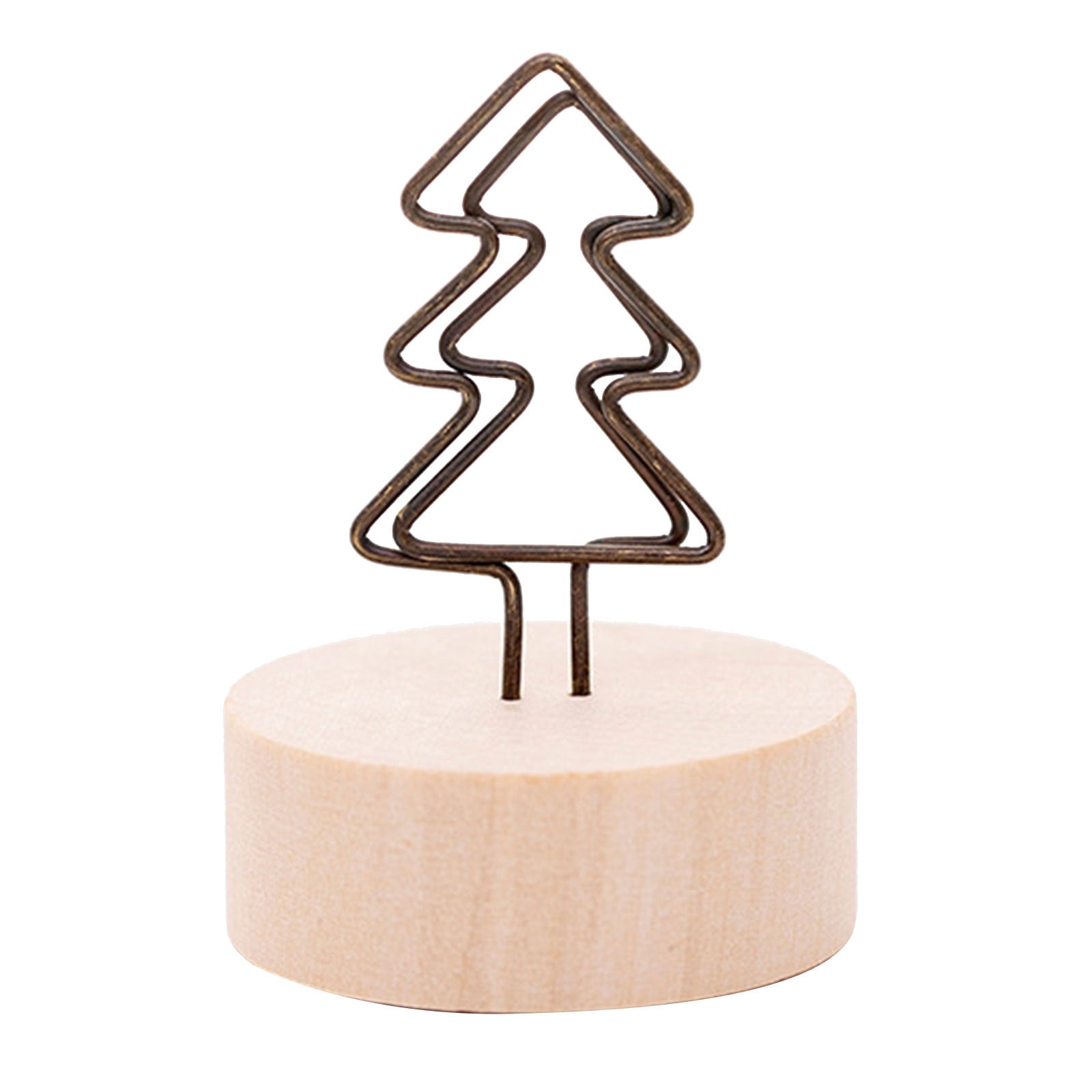 Post it notes pop up! Wooden Card Holders Wire Shape Table Photo Holder ...