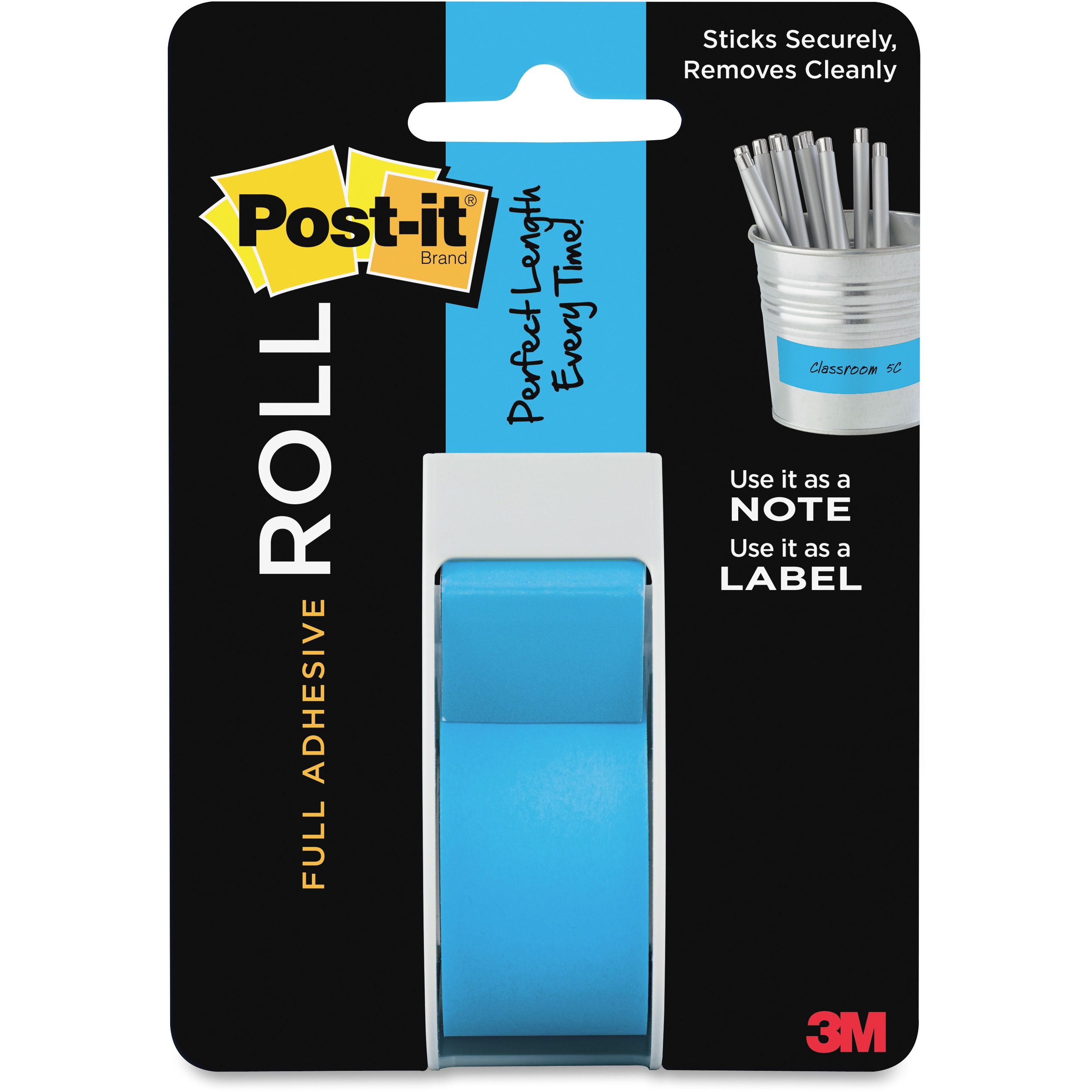 Post-it®, MMM2650P, Full Adhesive Paper Roll, 1 Roll, Blue - Walmart.com