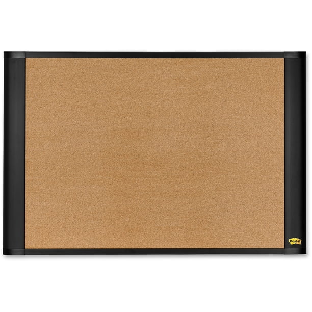 Post-it®, MMMA3624G, Self-Sticking Cork Bulletin Board, 1 Each ...
