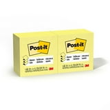 Post-it®, MMMR330YWPK, Notes Yellow Original Pop-up Refills, 12 / Pack ...