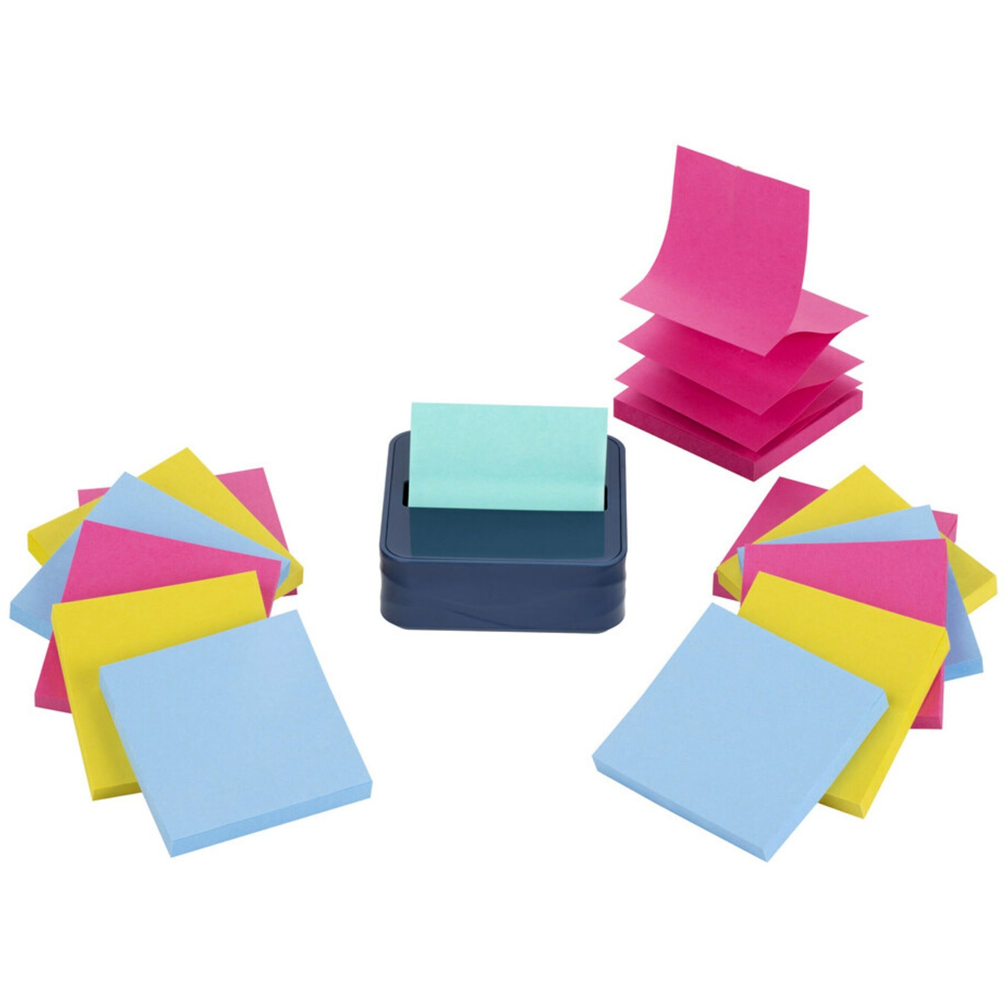 Post-it® Notes Dispenser And Dispenser Notes - 3" X 3" Note - 90 Sheet ...