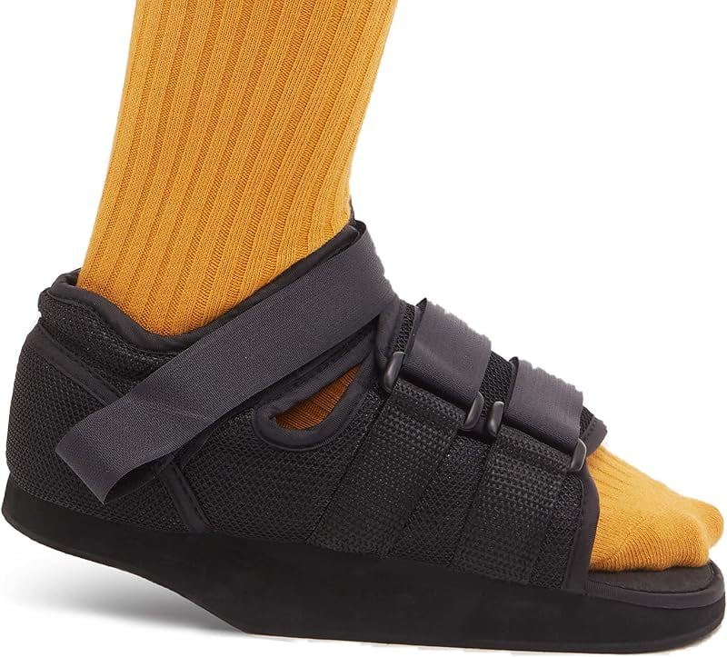 Post-op Shoes Heel Wedge Healing Shoe Lightweight Heel Relief Medical ...