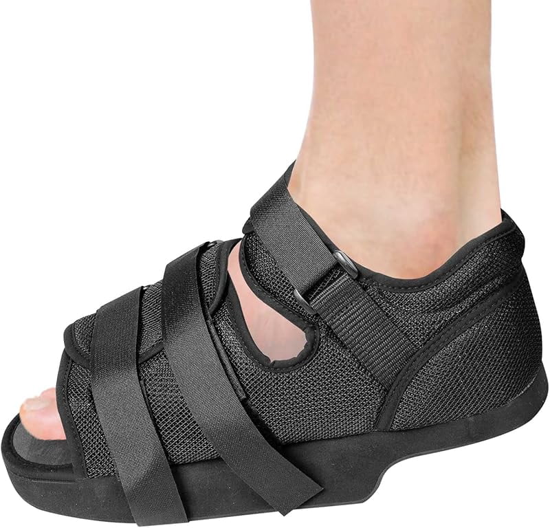 Post-op Shoes Heel Wedge Healing Shoe Lightweight Heel Relief Medical ...