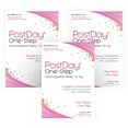 PostDay One-Step Levonorgestrel 1.5mg - Emergency Contraceptive - 3 ...