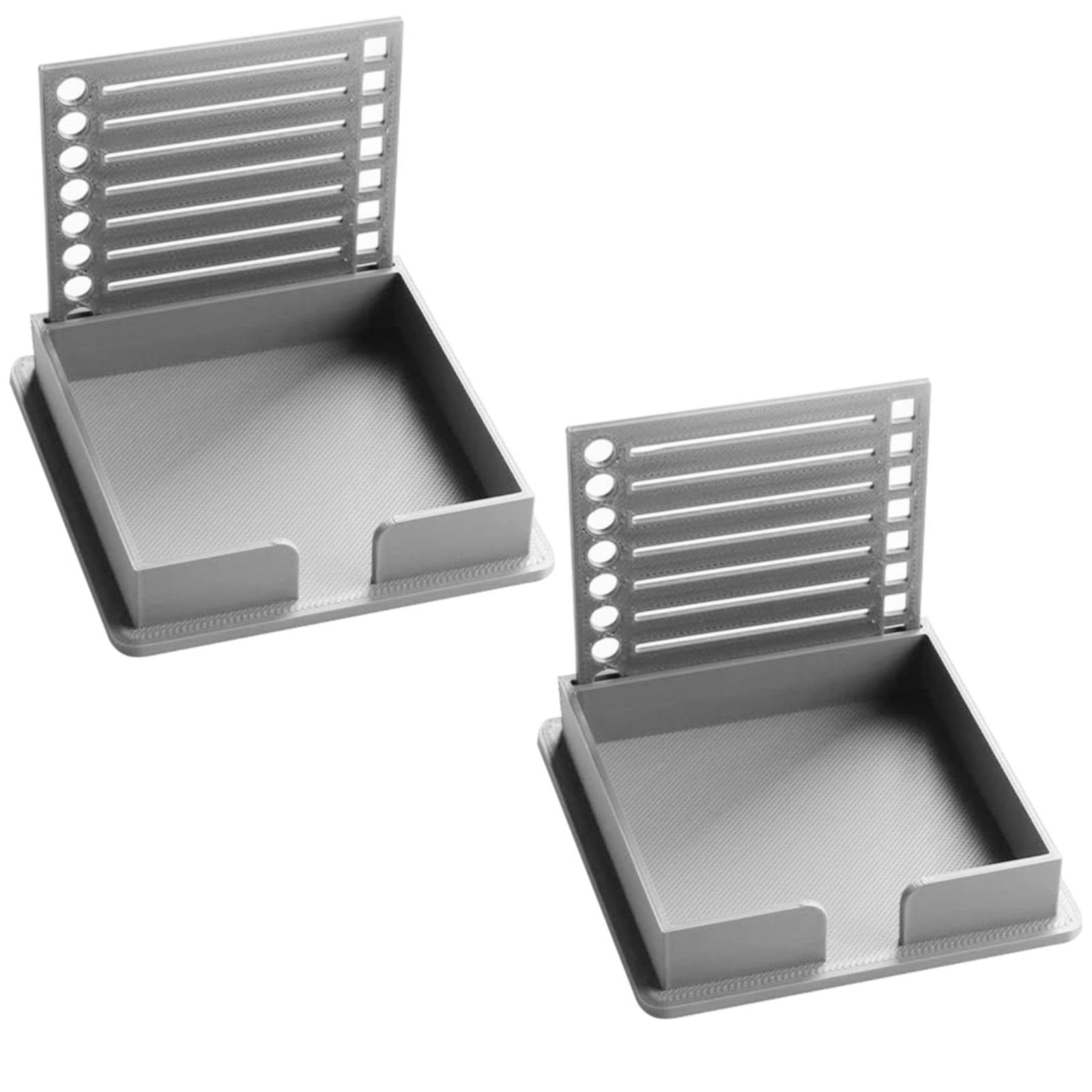 PostIt Note Template Holder With Stencil Notes Dispenser Designed And ...