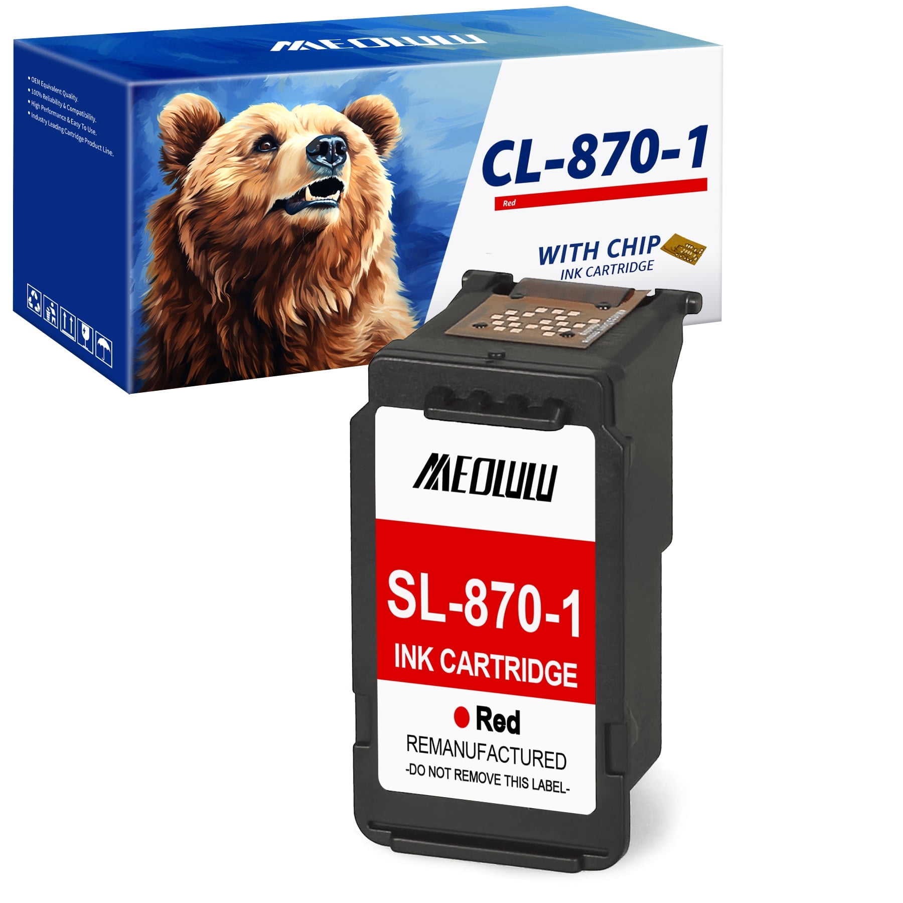 Postage Ink for SL-870-1 XXL Red Ink Cartridge Compatible SL8701 ...