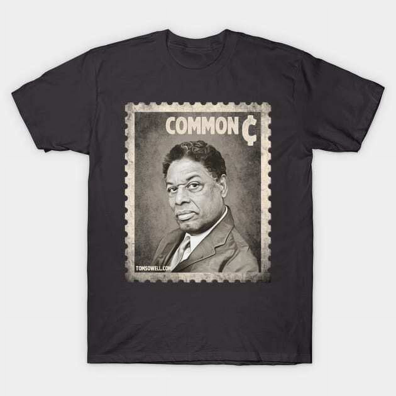 Postage Stamp Design Thomas Sowell T-Shirt - Walmart.com