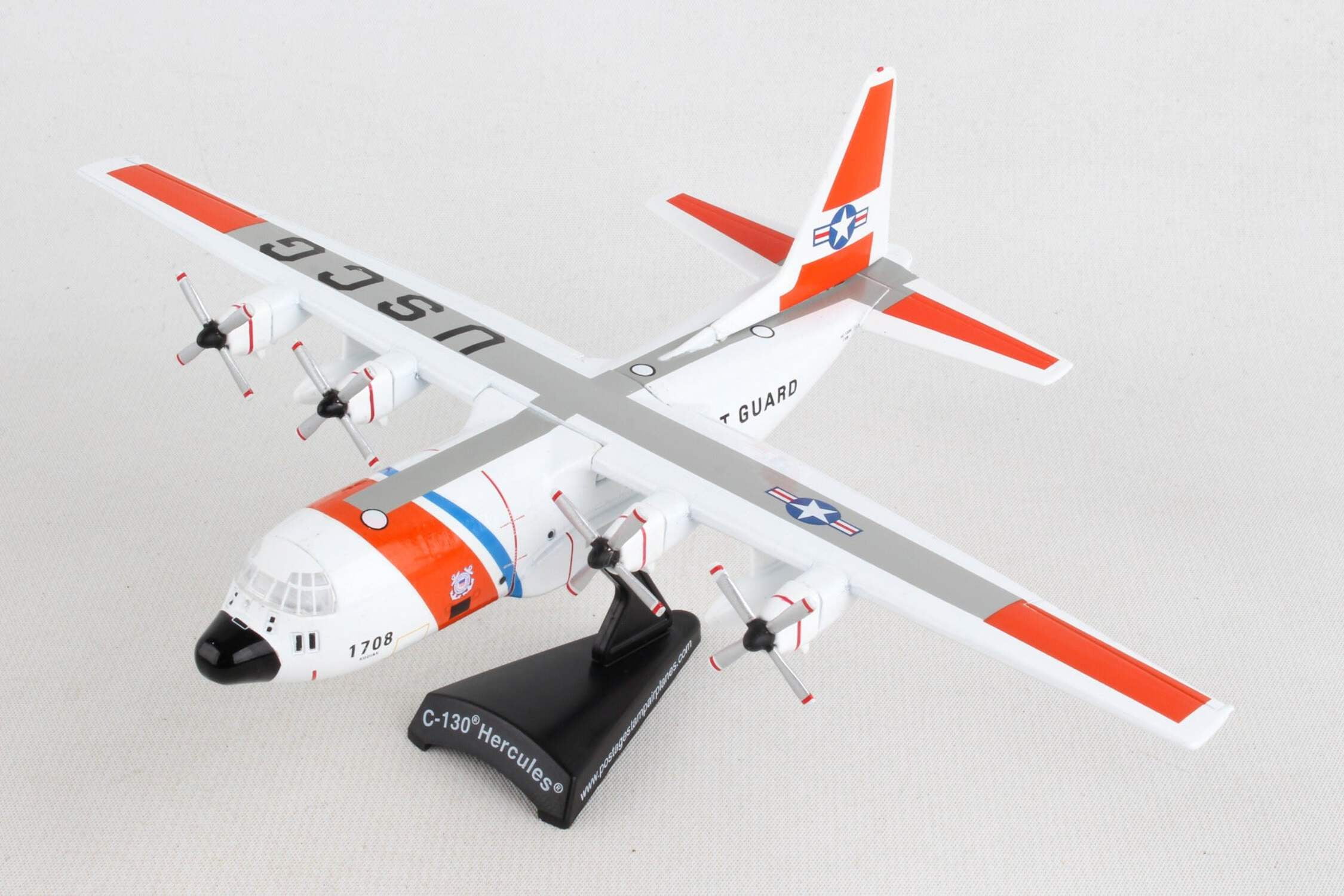 Daron PS5330-5 Postage Stamp 1/200 C-130 Hercules USCG - Walmart.com