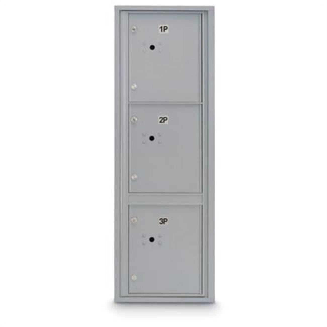 Postal Products Unlimited N1029412GLD 3 Parcel Door Locker 4C Front ...