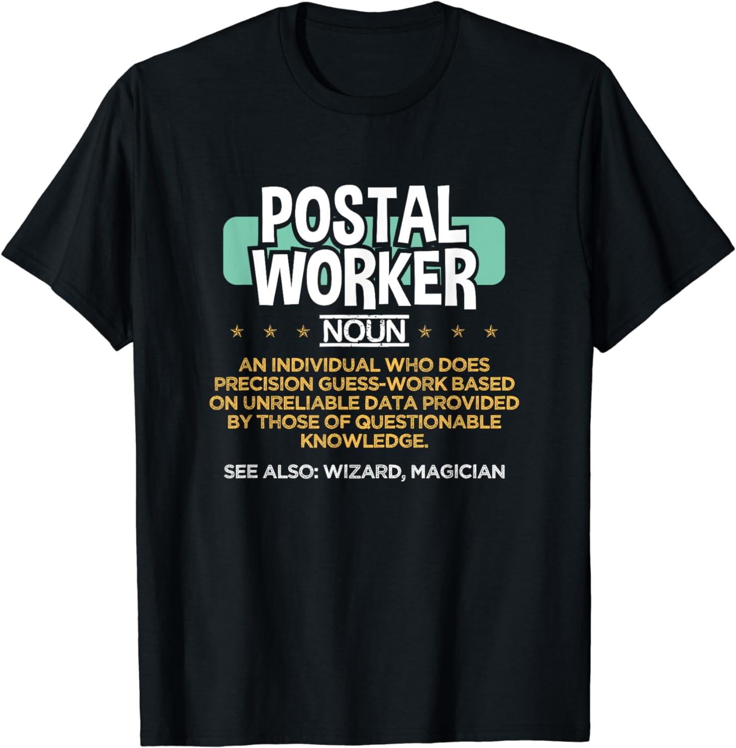 Postal Worker Funny Definition T-Shirt - Walmart.com
