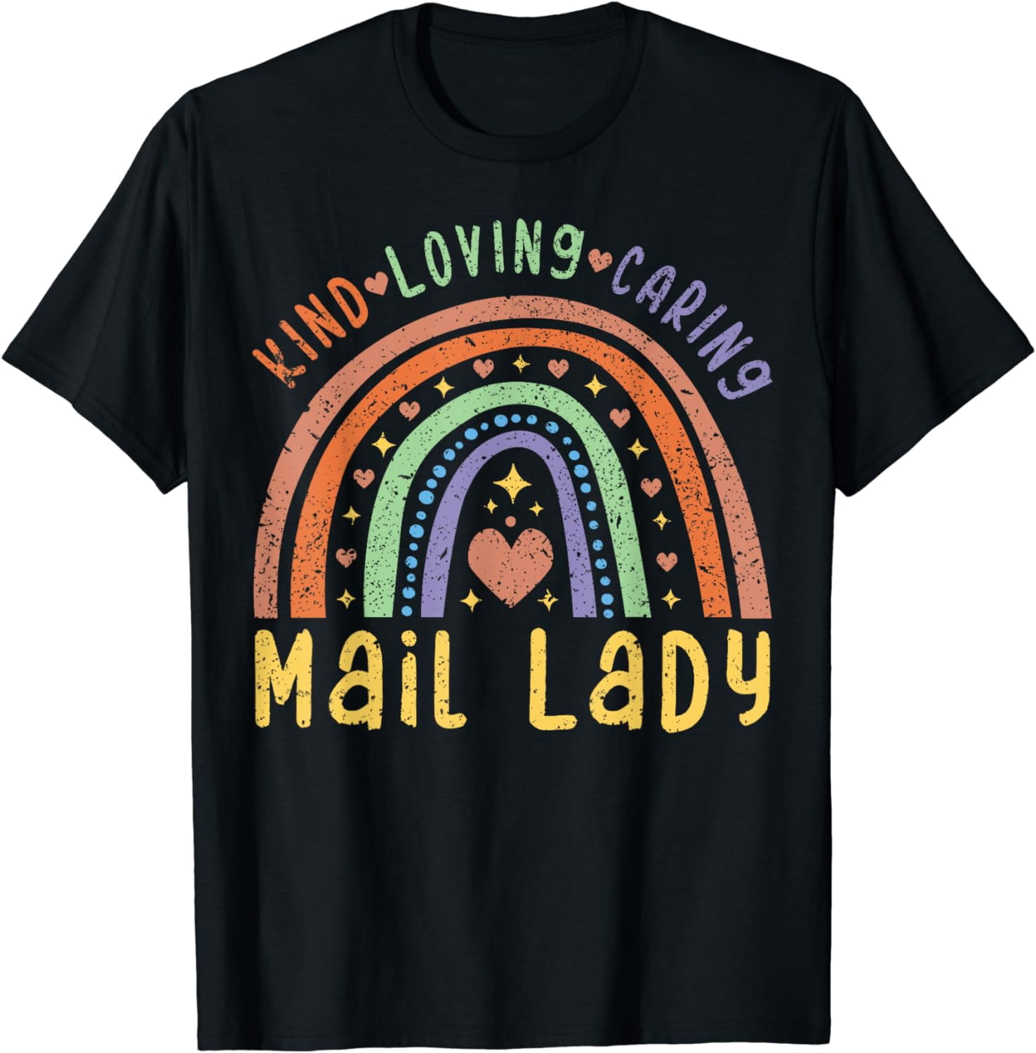 Postal Worker Funny Mail Carrier Mail Lady T-Shirt - Walmart.com