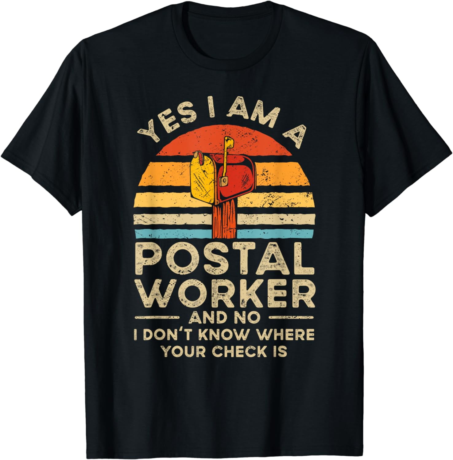 Postal Worker Mail Delivery Postman T-Shirt - Walmart.com
