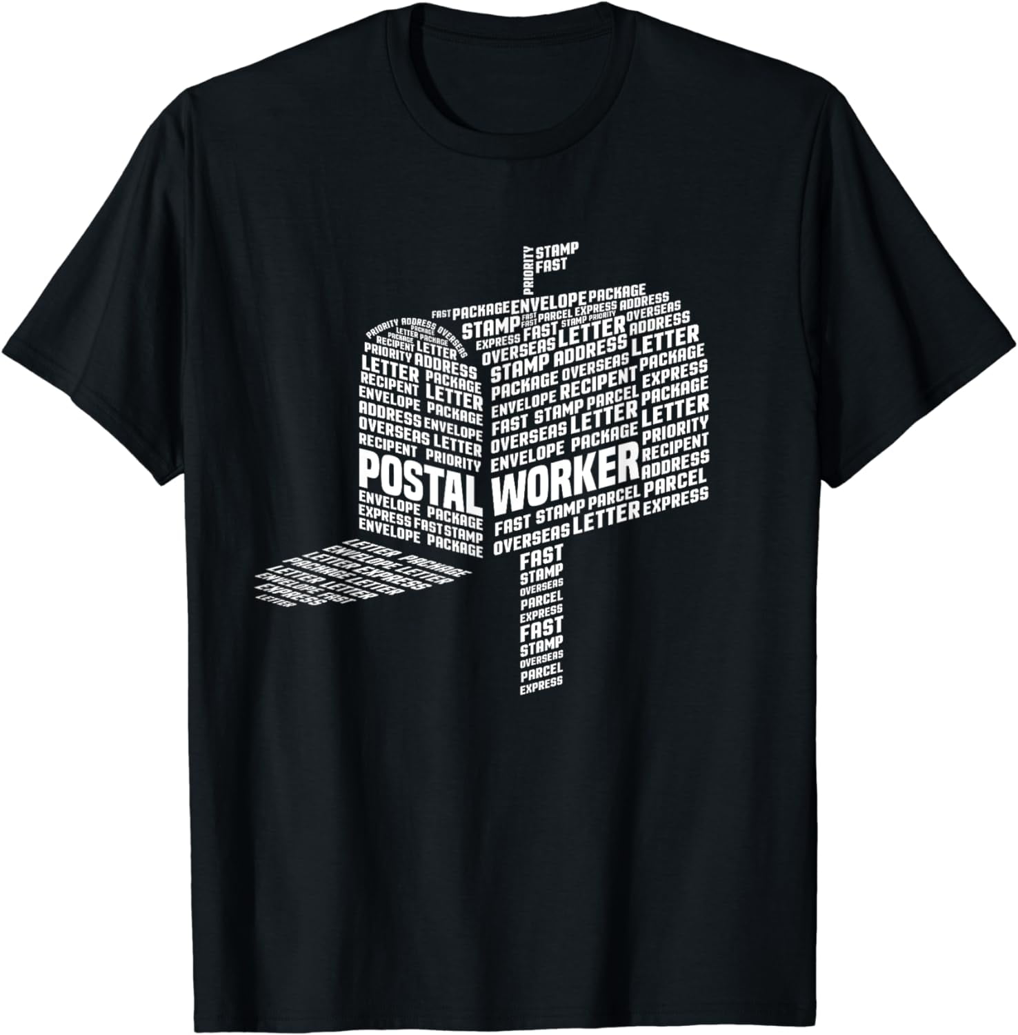 Postal Worker Shirt Funny Mailman Postman Gifts Mailbox T-Shirt ...