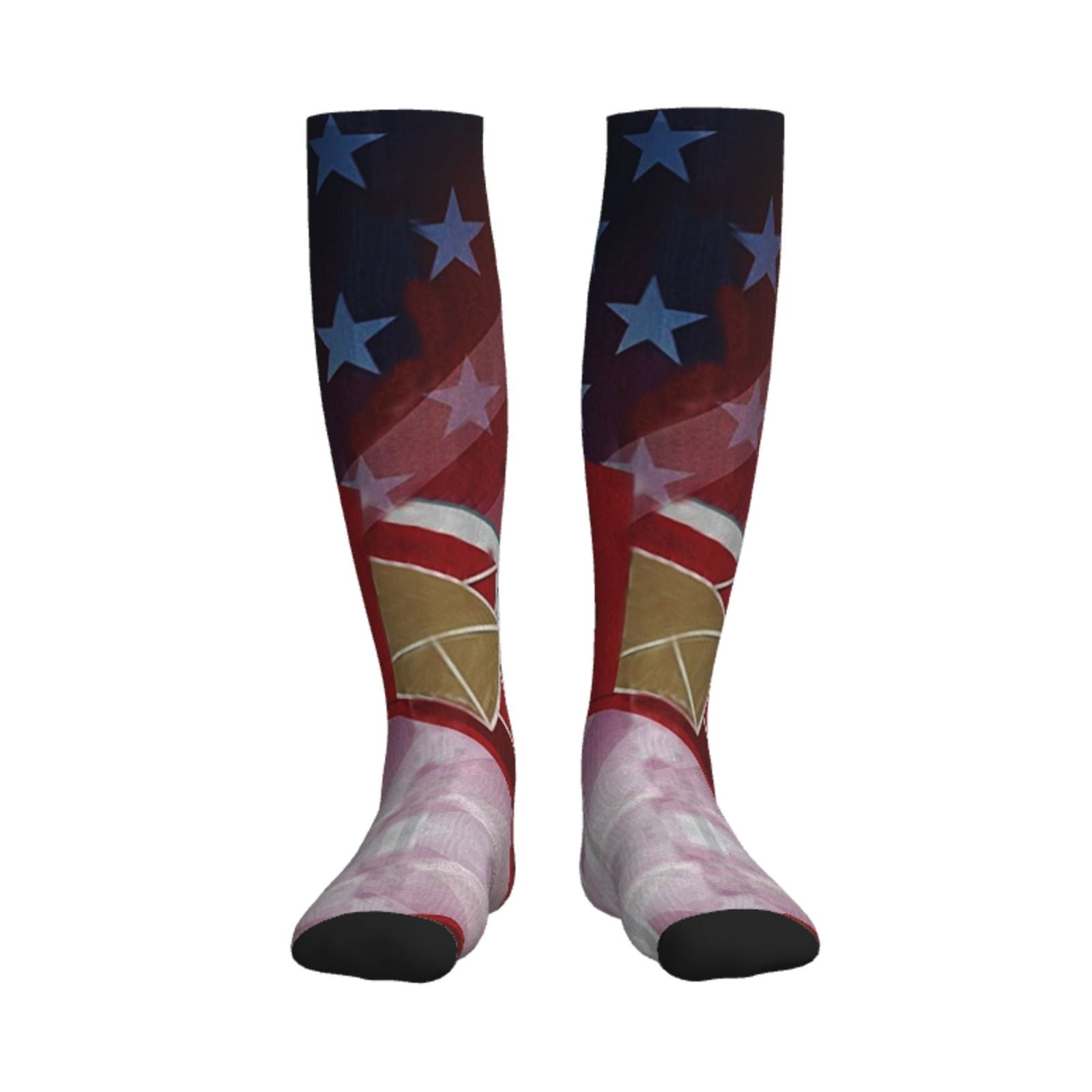 Postal Worker Us Flag Compression Socks Best Support for Women Men ...