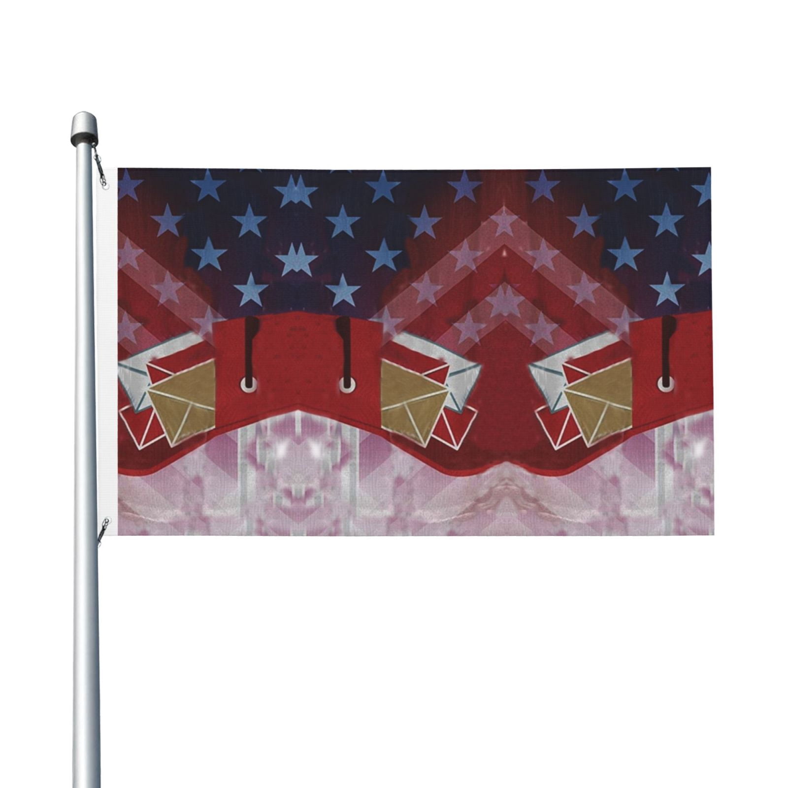 Postal Worker Us Flag Flag Flag 3x5ft Double-Sided Printing Indoor ...