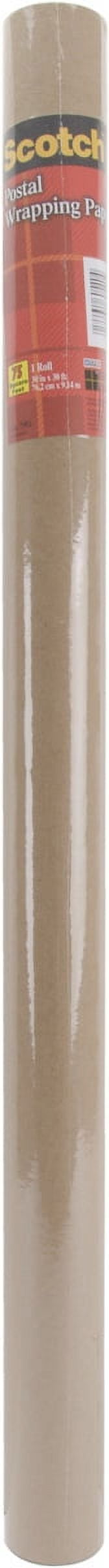 Postal Wrapping Paper 60lb 30"X30' Roll Kraft - Walmart.com