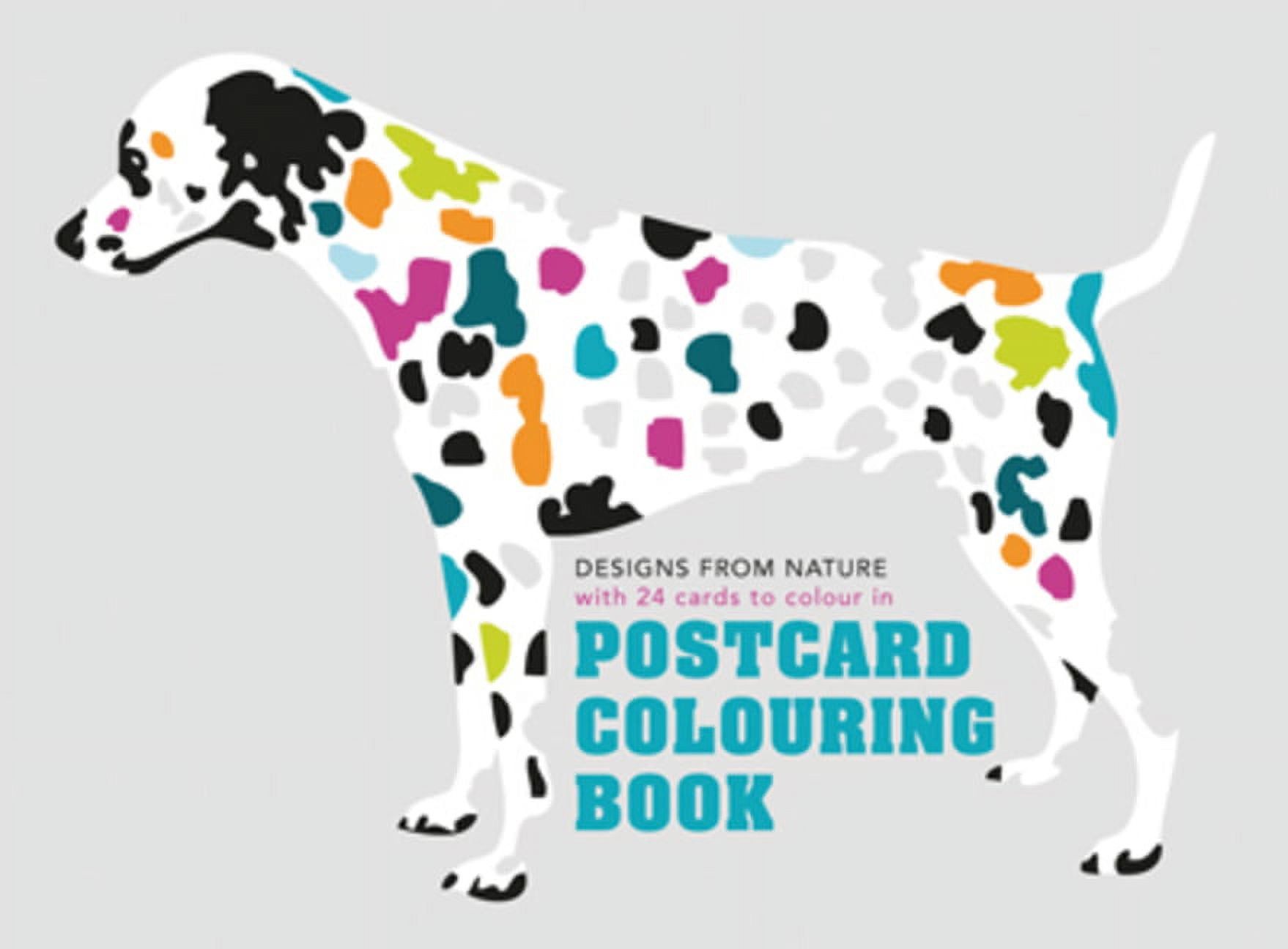 Colouring Books Postcard Colouring Book: Designs from Nature ...