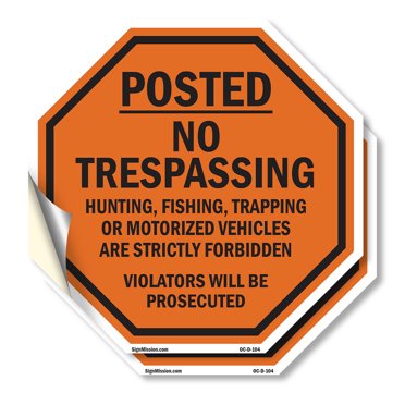 Warning Video Audio Surveillance | No Trespassing Protected 24 HR ...