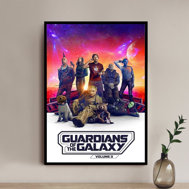POSTER 2023 Guardians of the Galaxy Vol.3 Movie Poster - High quality ...