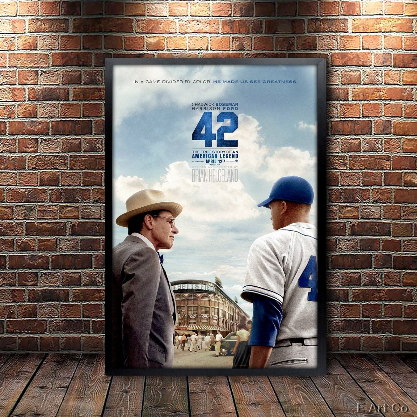 POSTER 42 Movie Poster -UNFRAMED - Walmart.com