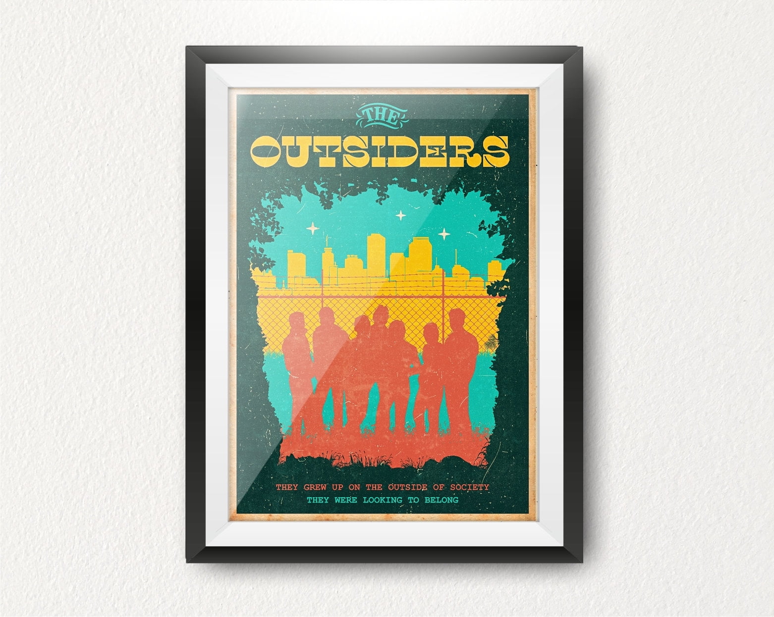 Poster 80s Teen Movie Inspired Limited Edition Print. Classic, Cult ...