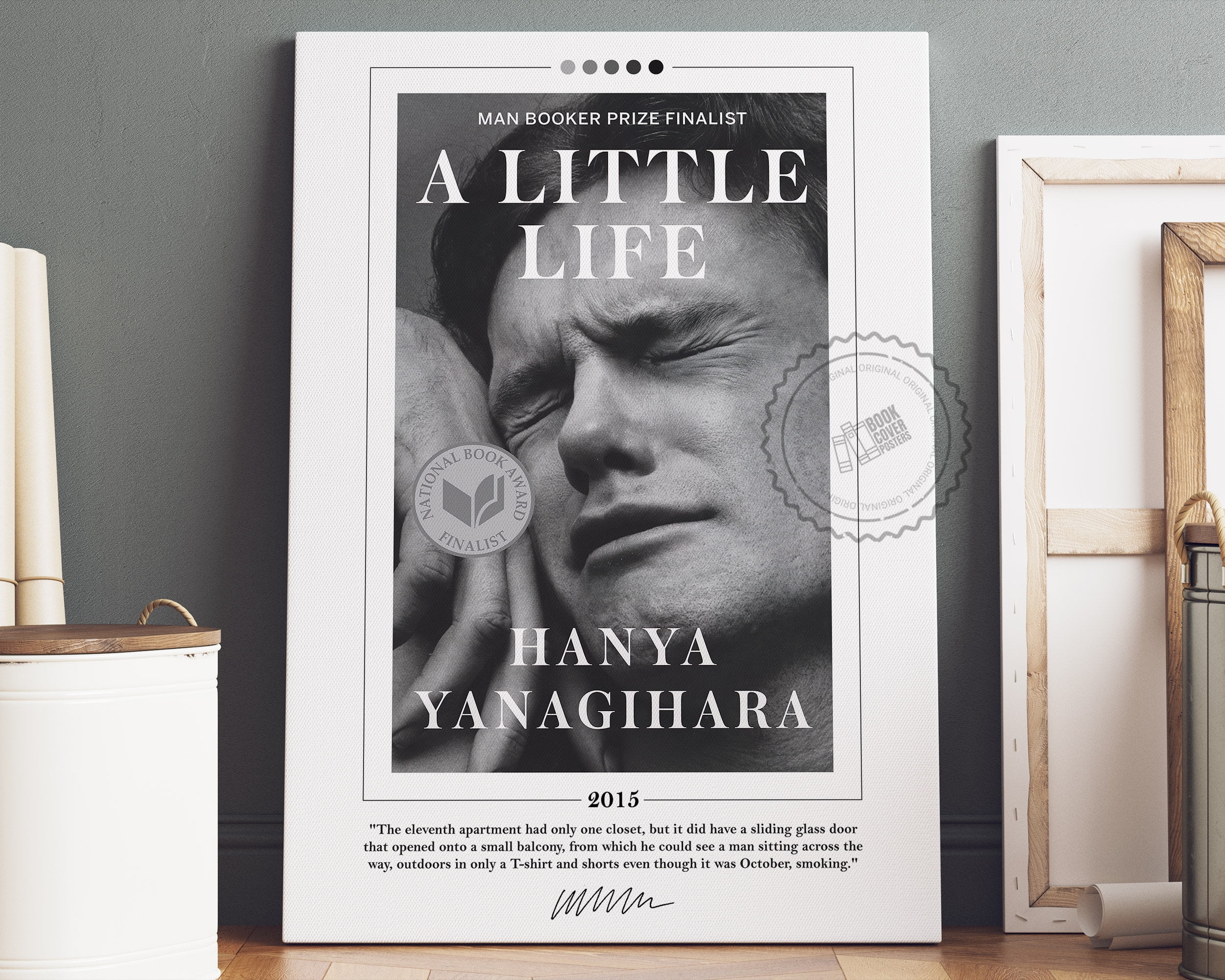 Poster A Little Life Book Cover Poster | Hanya Yanagihara, A Little ...