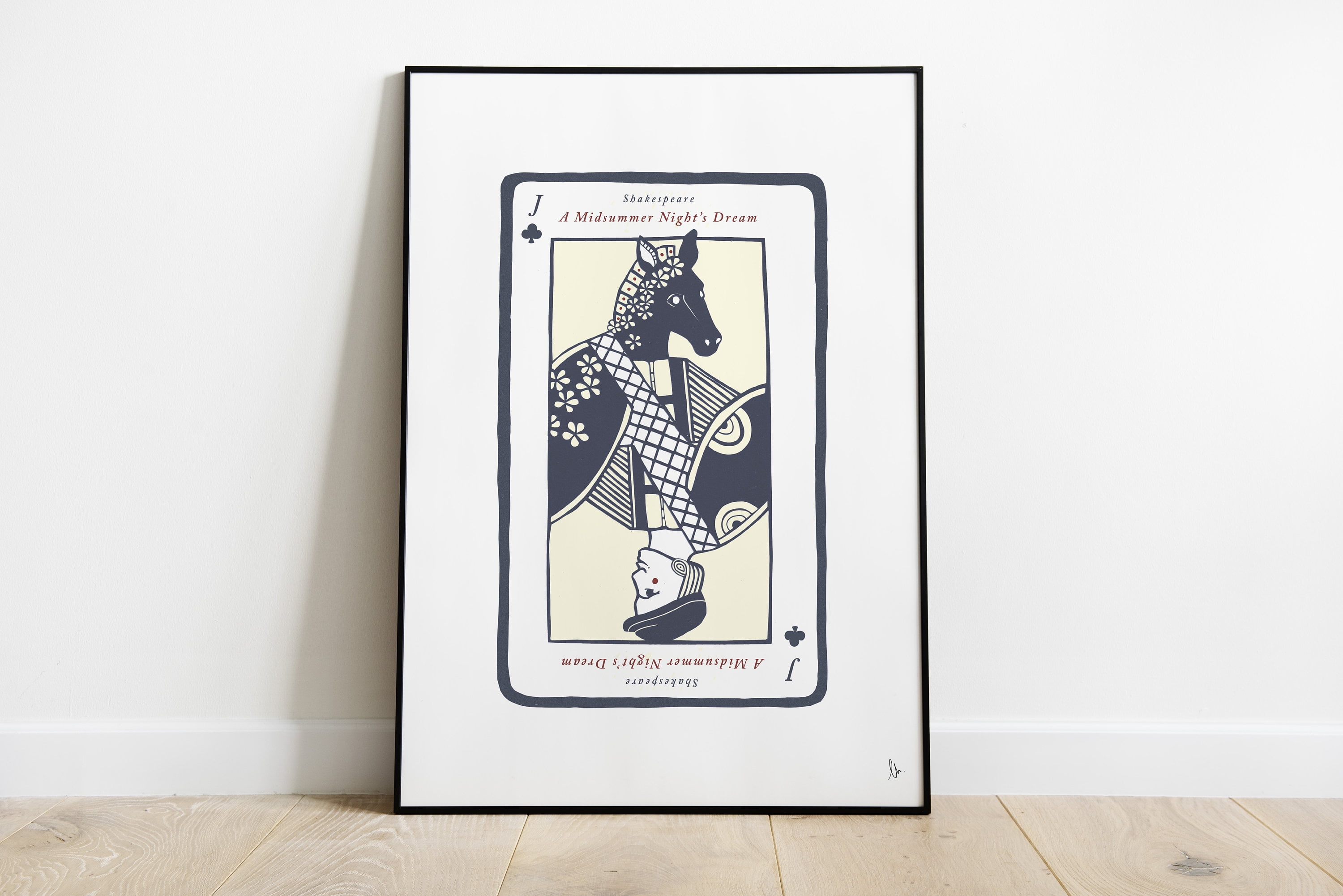 Poster A Midsummer Night's Dream, Shakespeare: Playing Card Wall Art ...