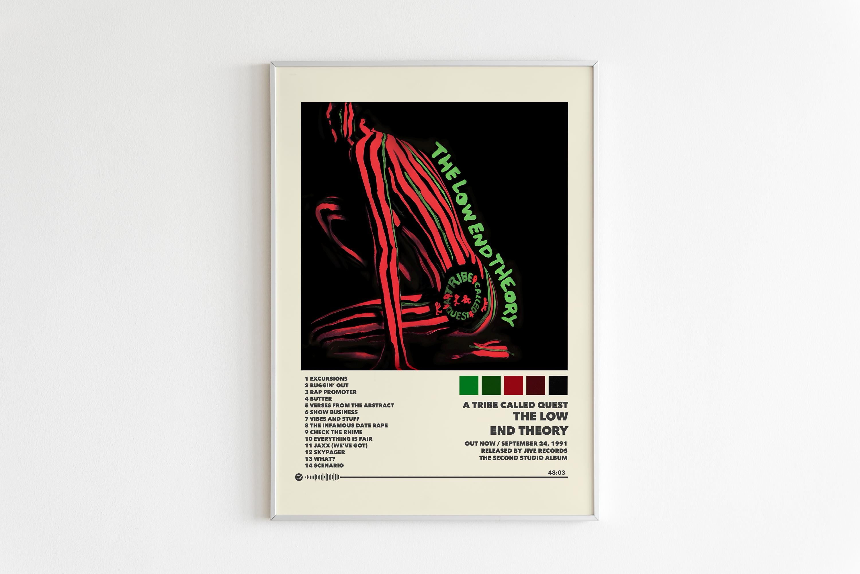 Poster A Tribe Called Quest Poster s / The Low End Theory Poster ...