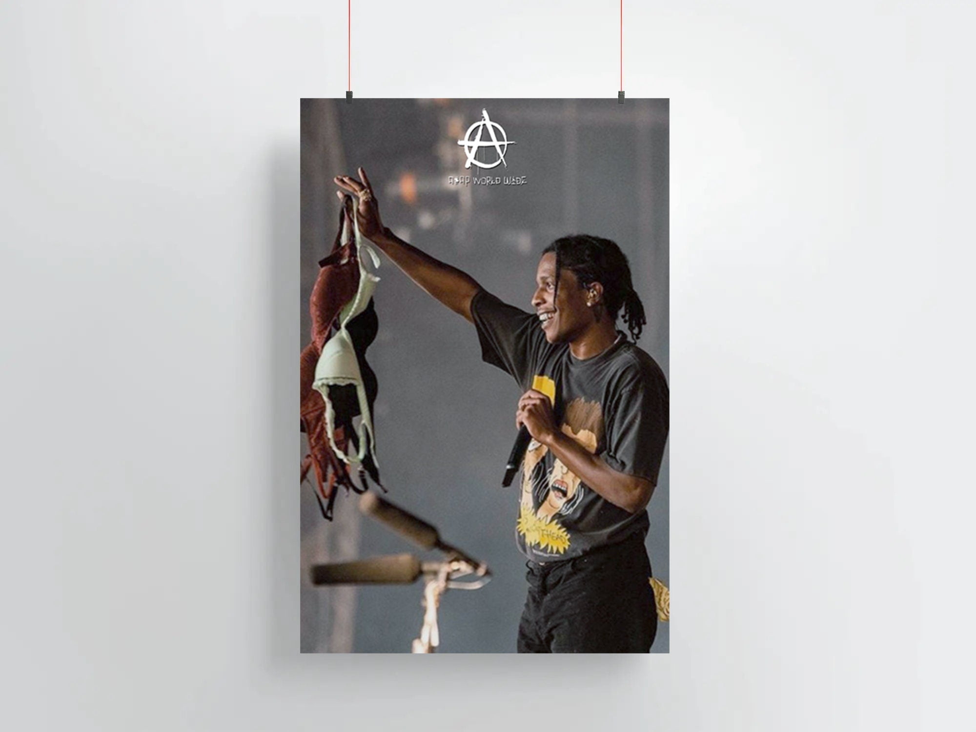 Poster ASAP Rocky Bras - Poster | Rap, Hip-Hop Poster With Glossy Photo ...