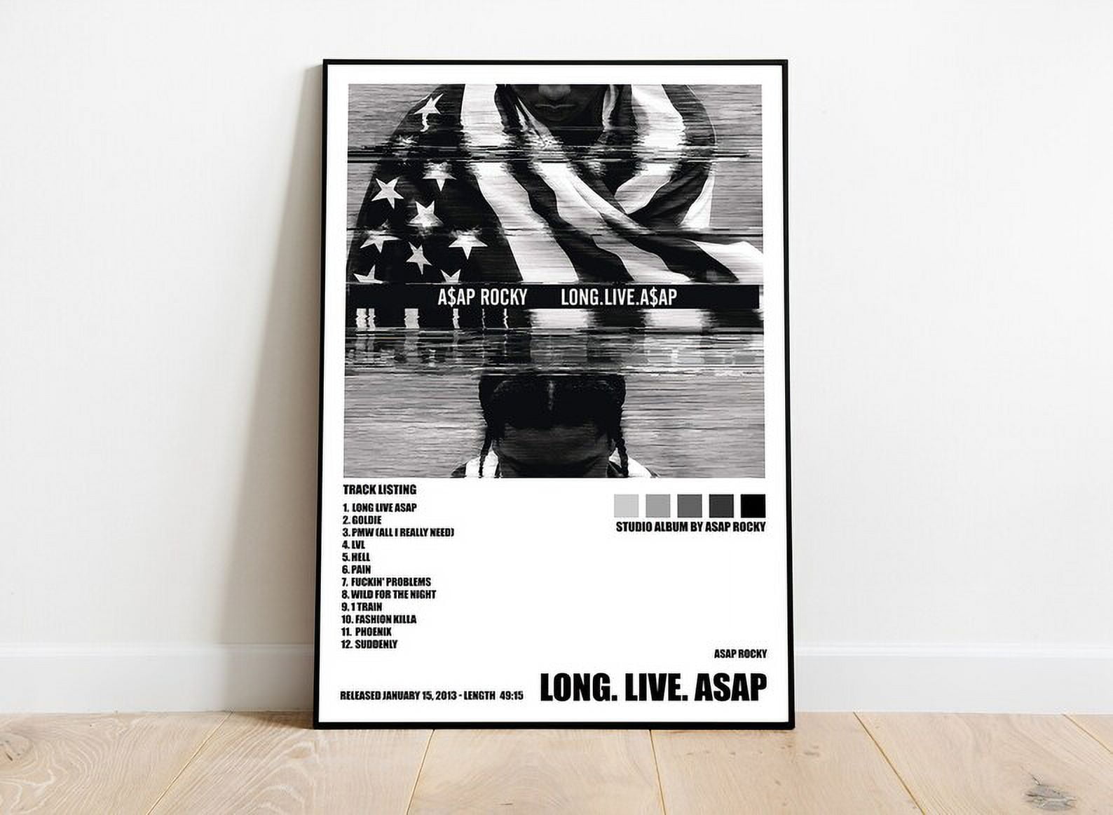 Poster ASAP Rocky - Long Live Asap Poster | Album Cover Poster | Room ...