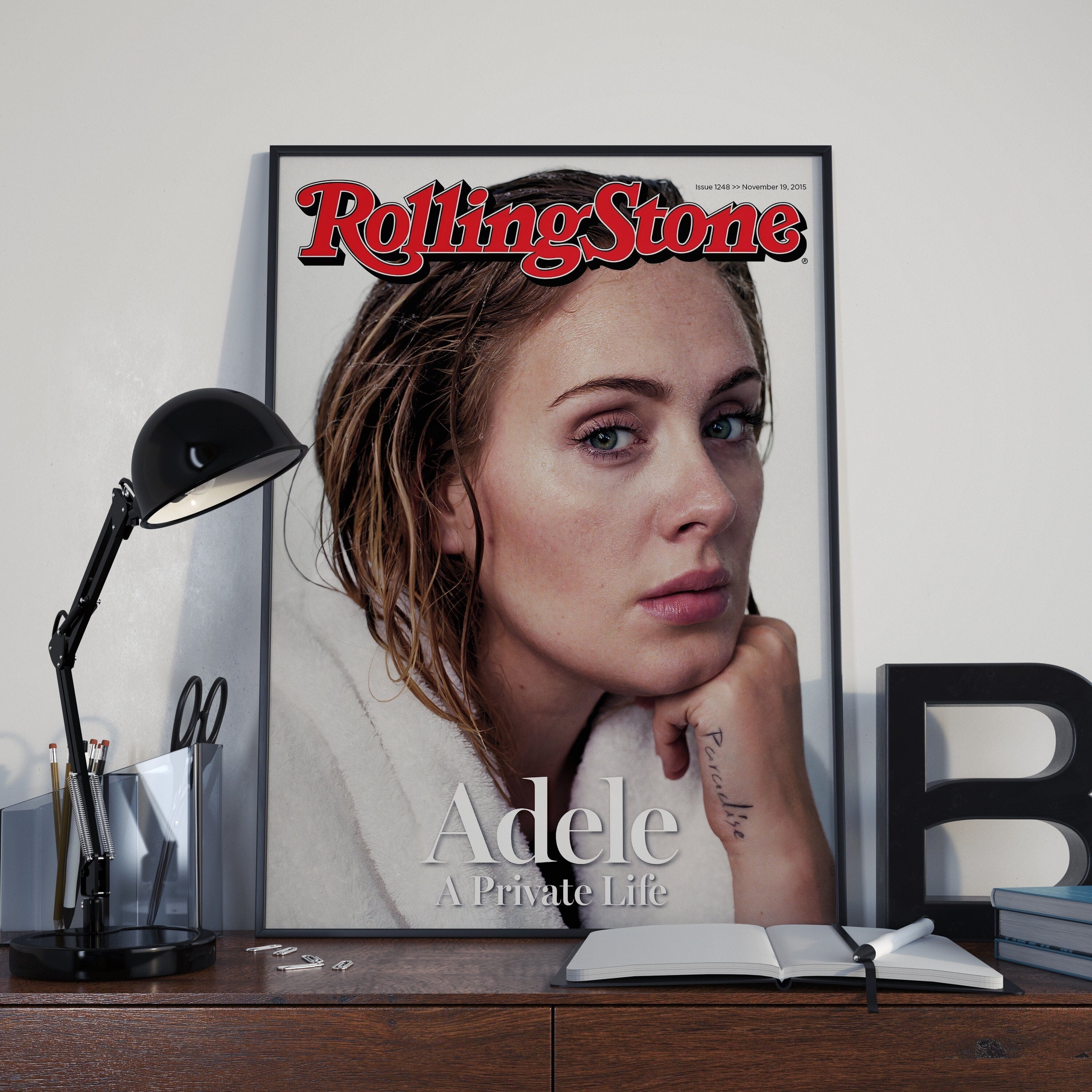 Poster Adele Poster Print | Magazine Cover Poster | Adele Wall Art | Room Decor | Wall Decor ...