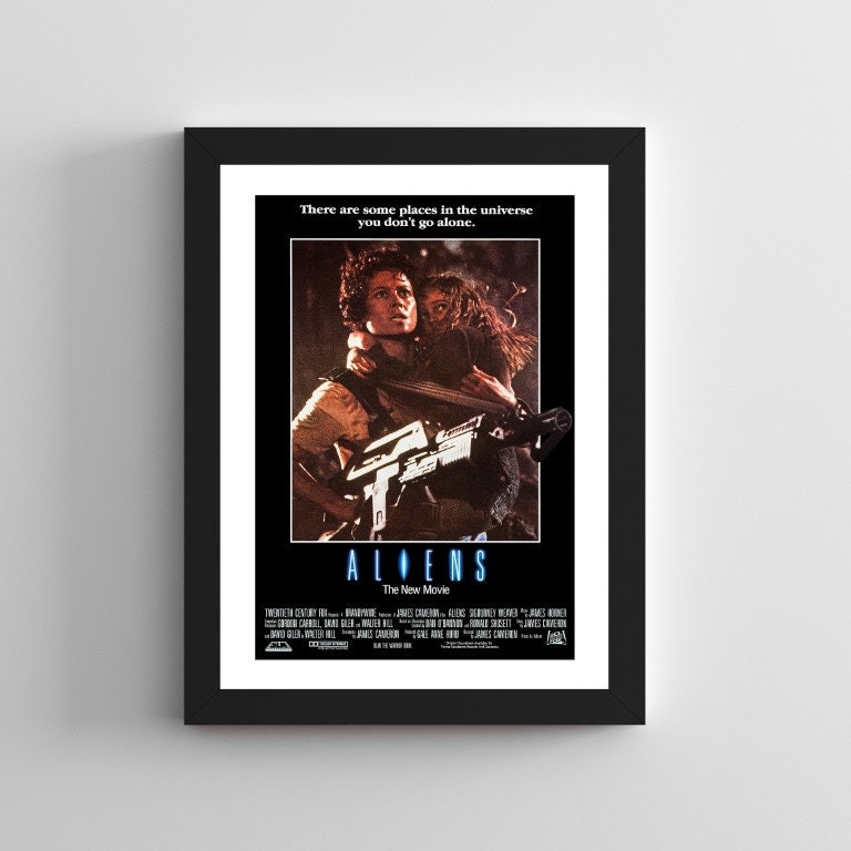 Poster Aliens Sigourney Weaver Film / Movie Poster -UNFRAMED - Walmart.com