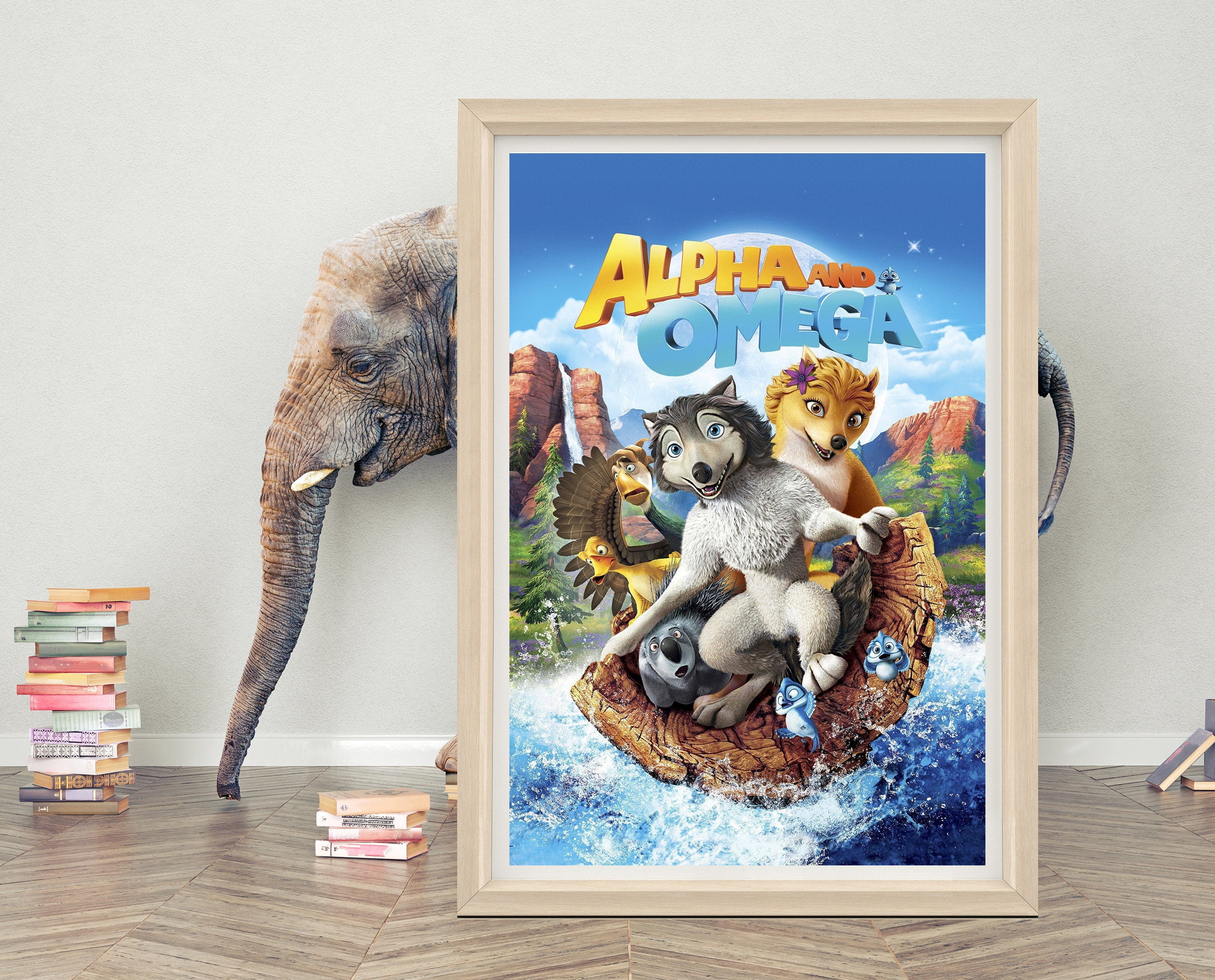 Poster Alpha and Omega Movie Poster Wall Art | High quality Poster ...