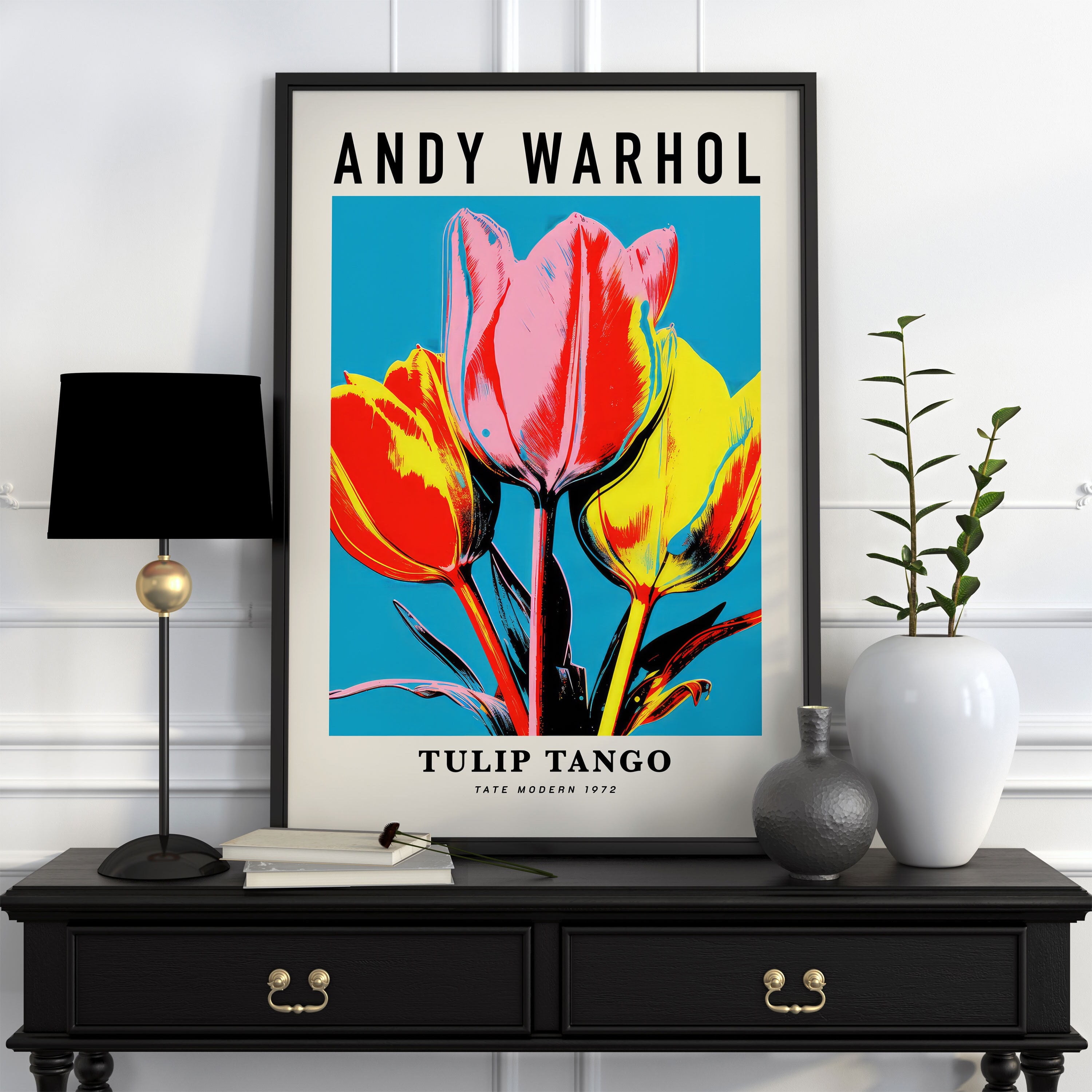 Poster Andy Warhol Print Flowers, Pop Art Print, Street Art, Contemporary Art, Andy Warhol Art ...