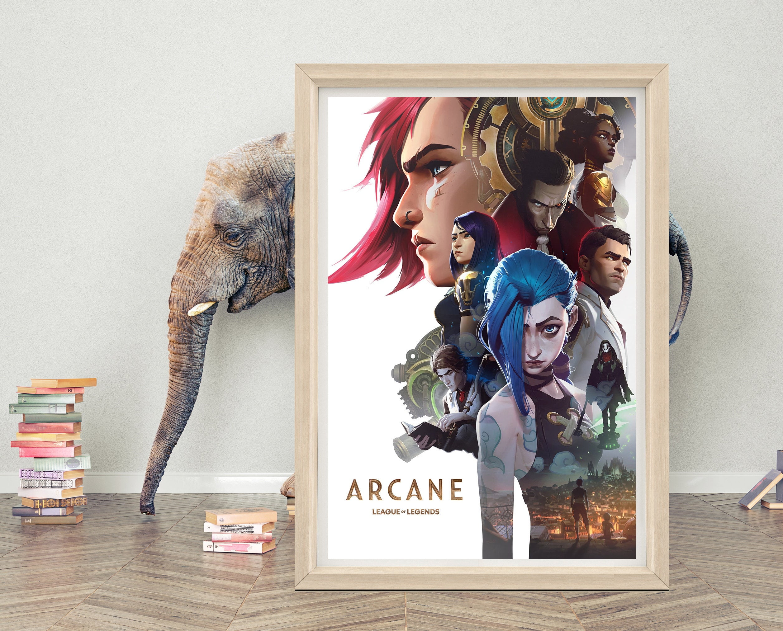 POSTER Arcane (2021) TV Series Poster Wall Art | High Quality Poster ...