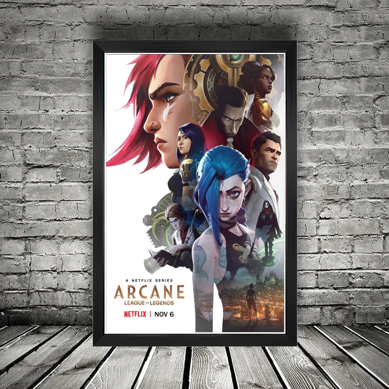 Poster Arcane: League Of Legends (2021) TV Series Poster s | Japanese ...