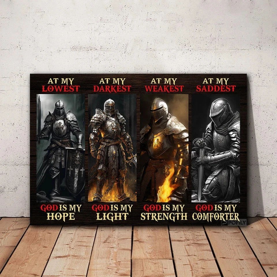 Poster Armor Of God, Art, Christ Jesus Warrior Of God, -... Wall Art ...