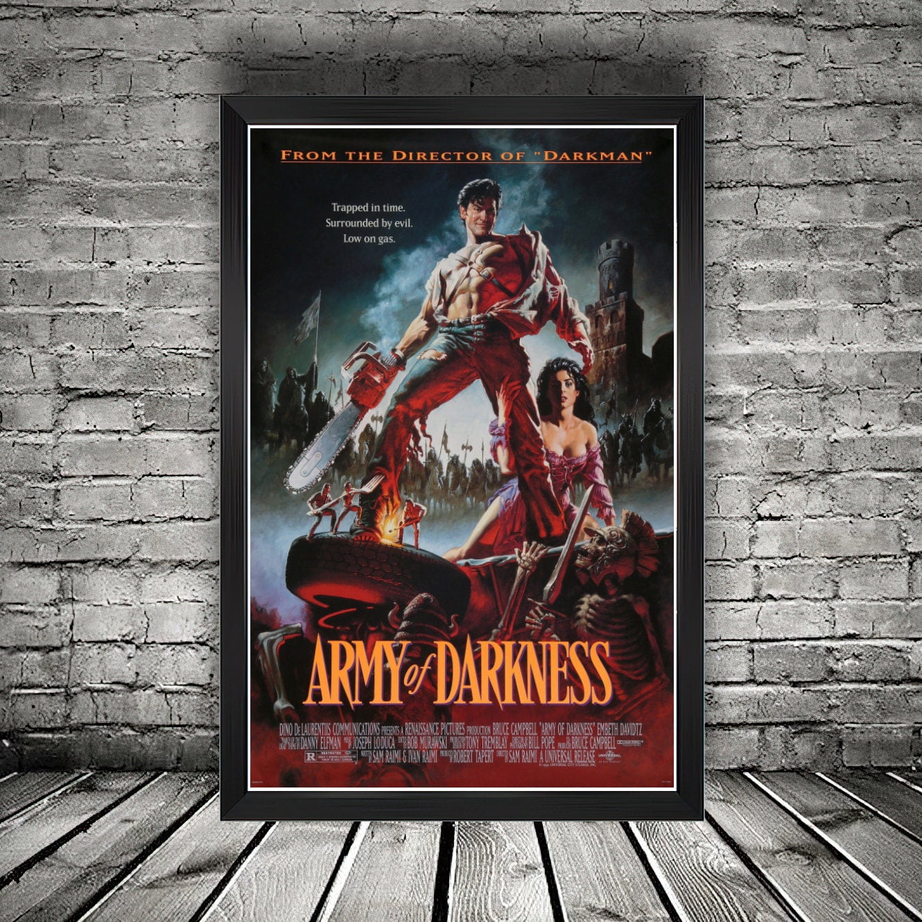 Poster Army of Darkness (1992) Movie Poster s | Ashley 'Ash' J. Williams / Evil Ash | Bruce ...