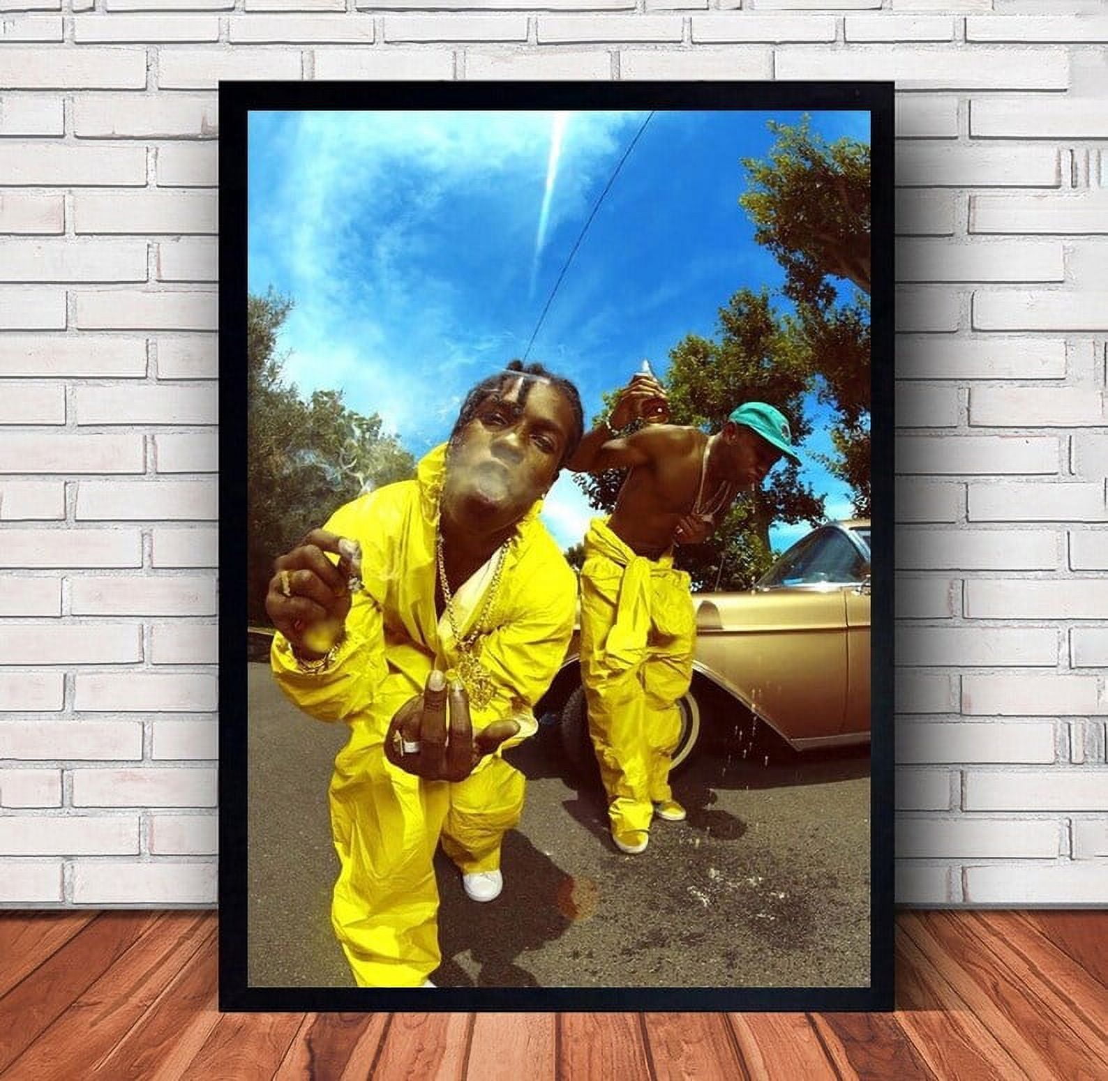 Poster Asap Rocky and Tyler the Creator Music Poster Wall Art Family ...
