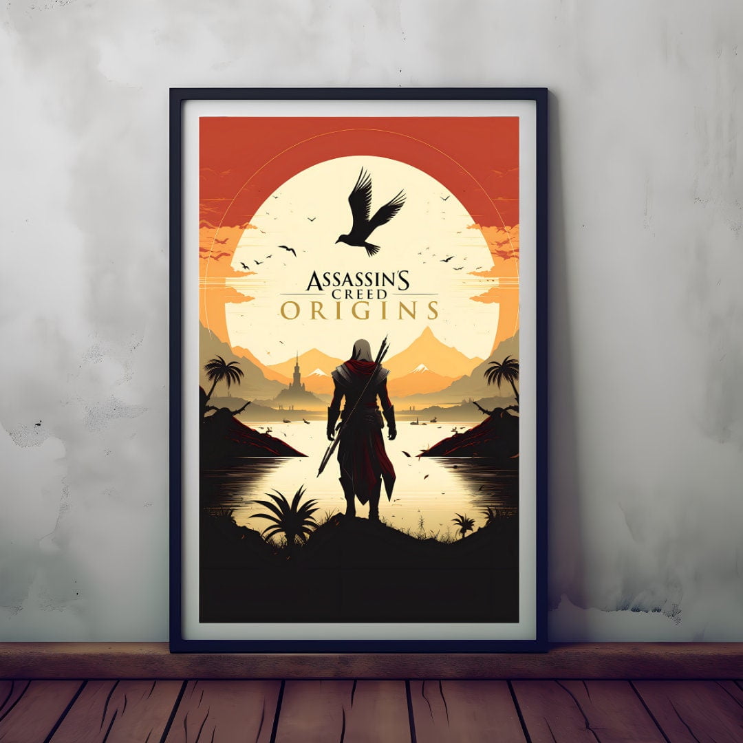 Poster Assassins Creed Poster Video Game Assassins Creed Origins Wall ...