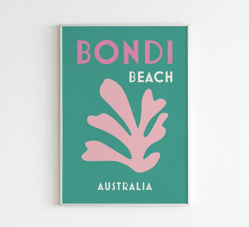 Poster Assouline Poster , Bondi Art, Travel Print, Matisse Inspired ...