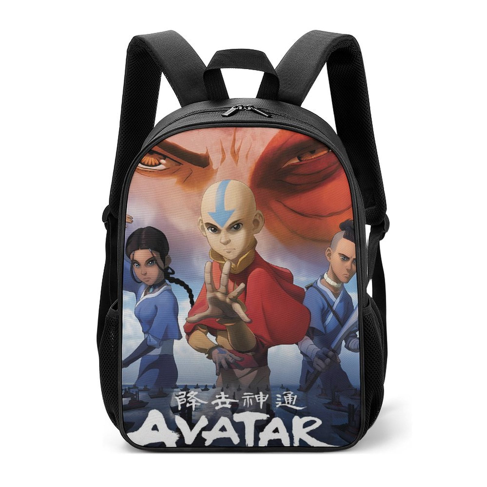 Poster Avatar The Last Airbender School Bag Casual Adjustable Backpack ...
