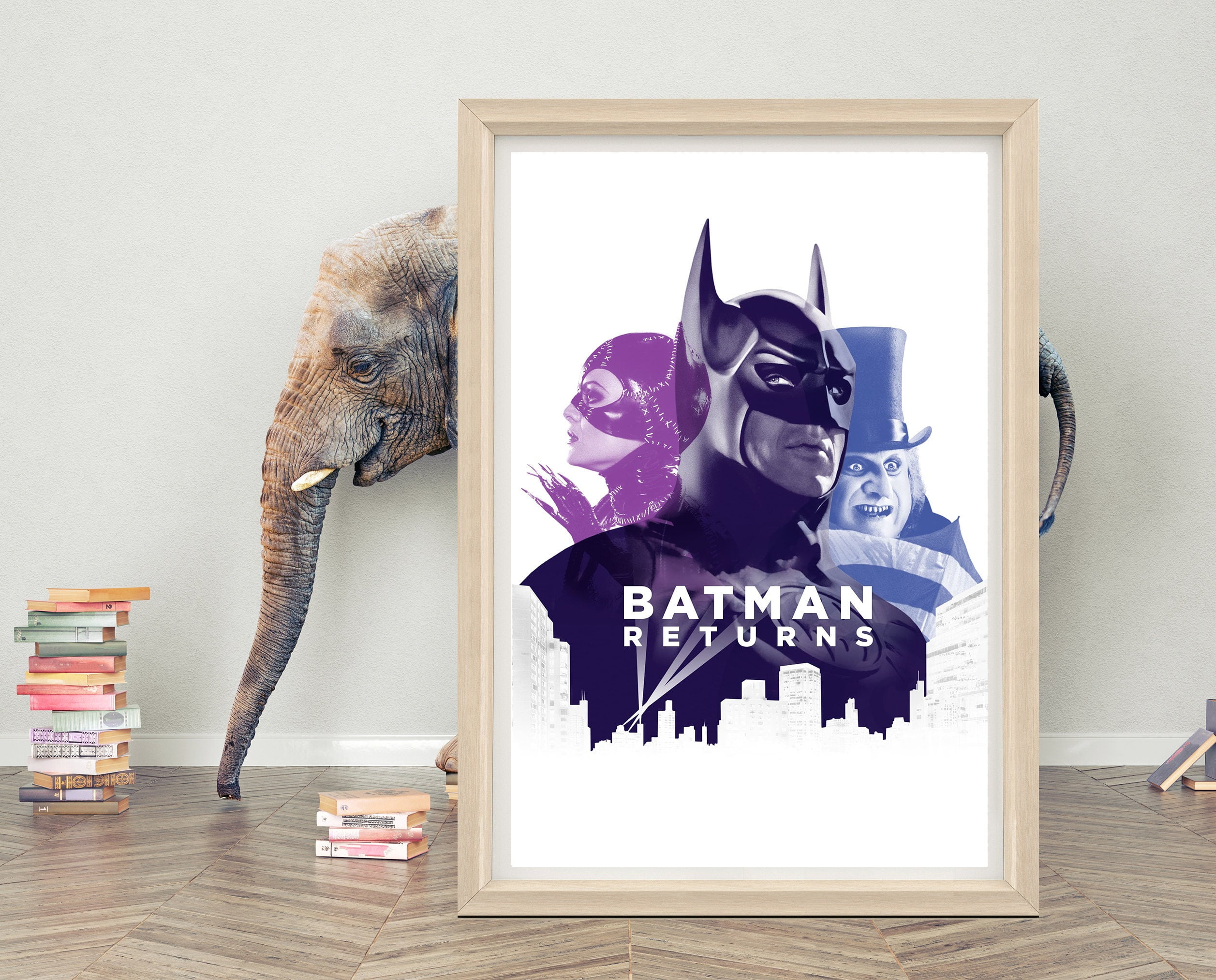 Poster BATMAN RETURNS Movie Poster | High Quality Poster Cloth Poster ...