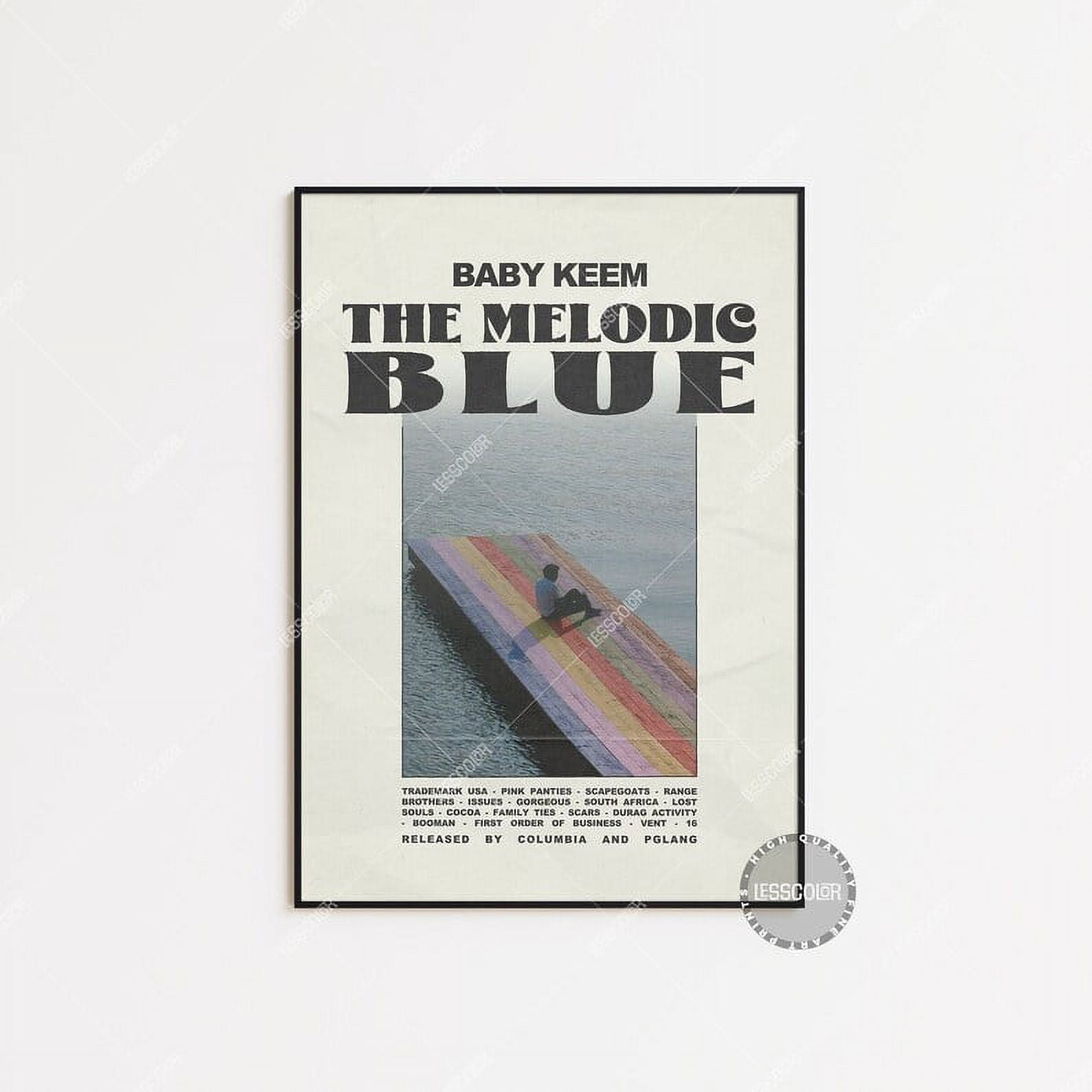 Poster Baby Keem Poster s / The Melodic Blue Poster / Baby Keem, the ...