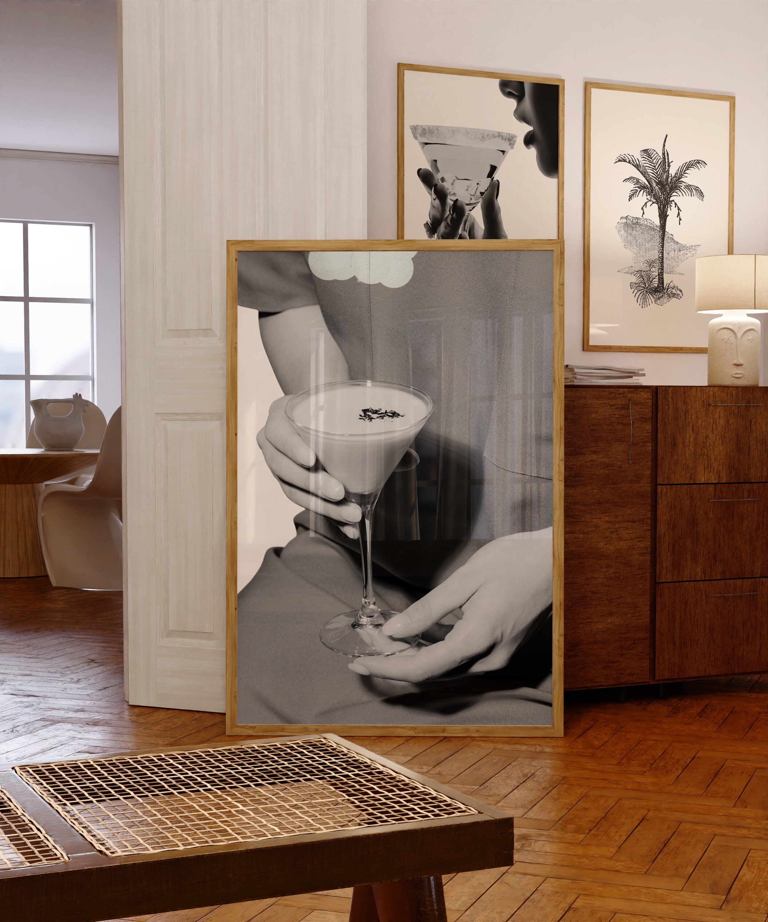 Poster Bar Cart Prints Cocktail Art Prints Trendy Prints Margarita ...