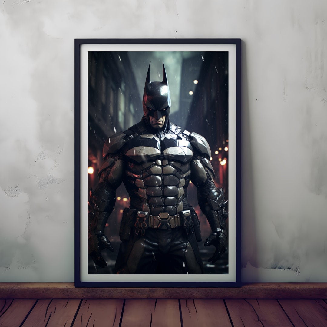 POSTER Batman Arkham Knight Poster, Game wall decor, Fan art gift, Art ...