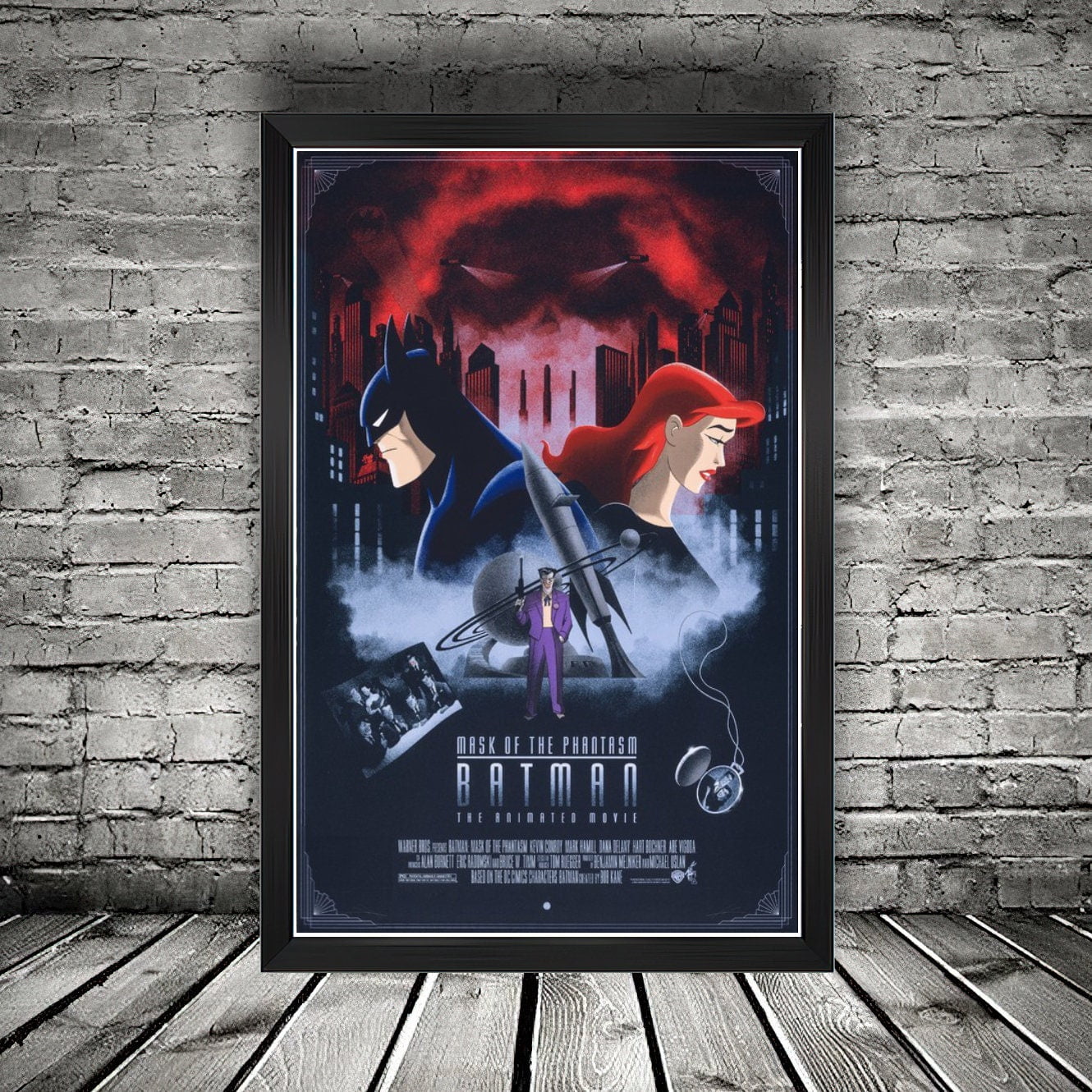 Poster Batman: Mask of the Phantasm (1993) Movie Poster s | The Animated Movie | Mark Hamill ...