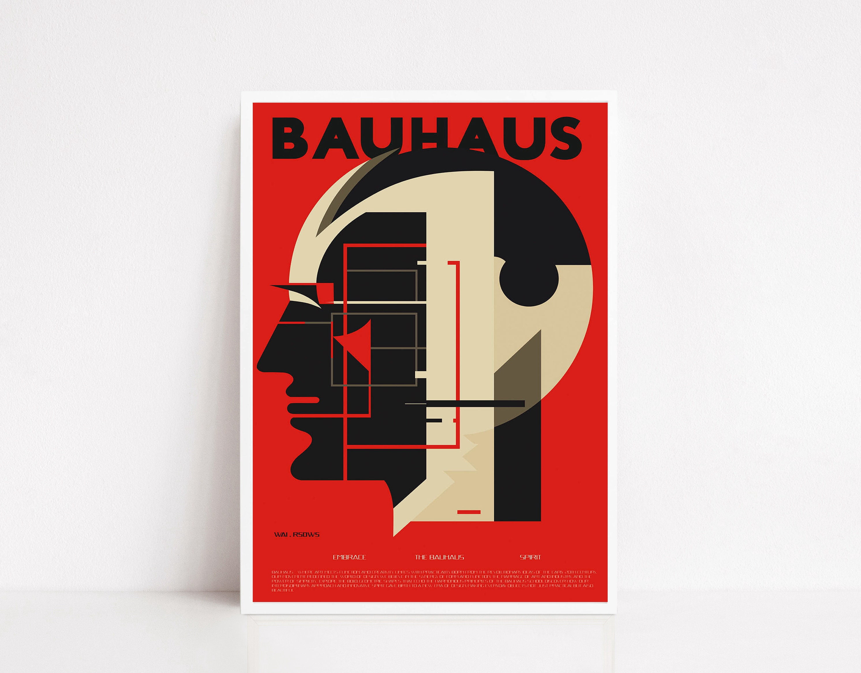 POSTER Bauhaus poster / bauhaus print / bauhaus design / bauhaus ...