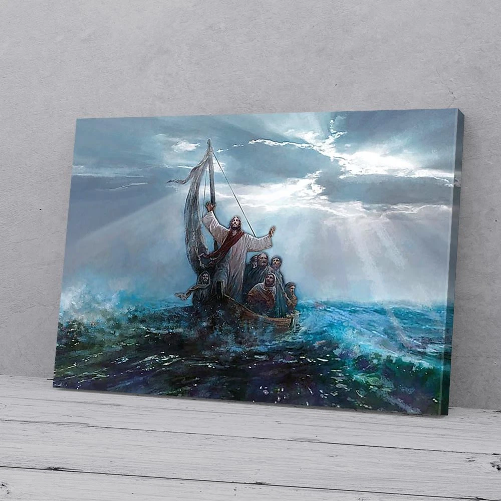 Poster Be Calm And Follow Me Jesus, Wall Art, Unframed Prints For Home ...