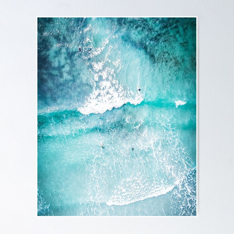 Poster Beach Print, Beach Poster, Beach Life, Modern Beach Poster, Sea ...